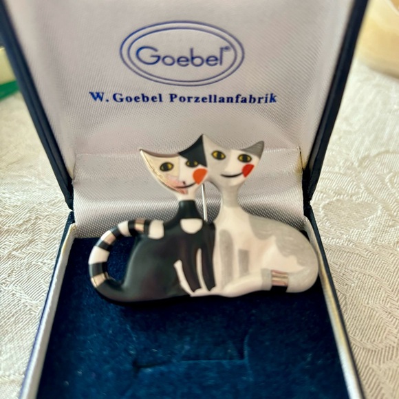 Goebel | Jewelry | Goebel Rosina Wachtmeister Cat Pin | Poshmark